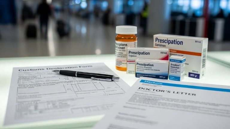 International Travel Medication Declaration Rules - Looney Nature